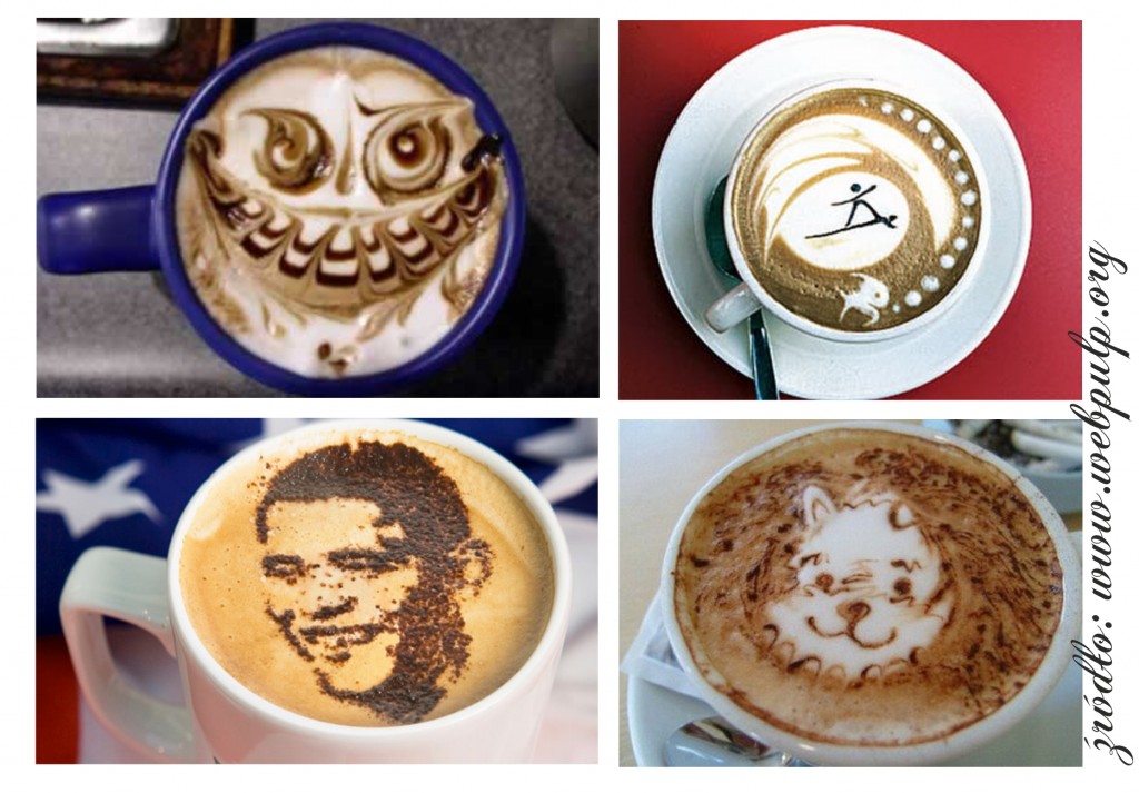 Wzory na kawie | Vertigo.com.pl